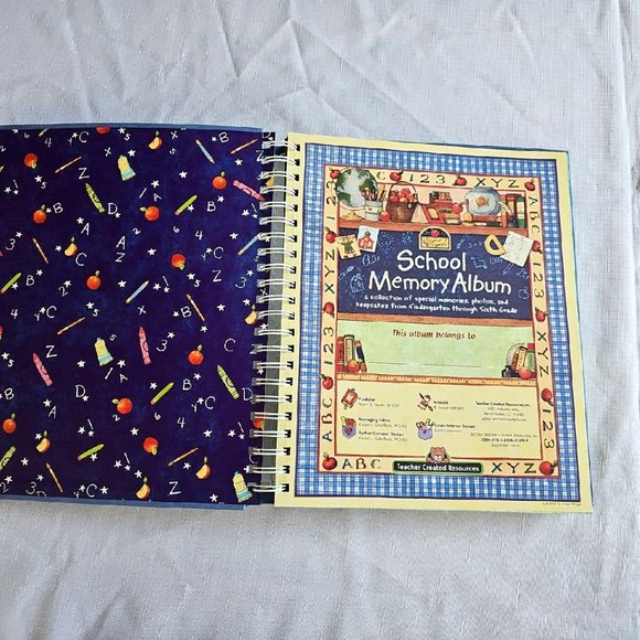 Other | School Memory Album A Collection Of Special Memories Grades ...